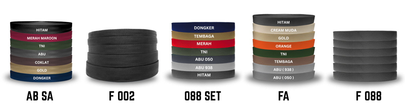 Pengenalan Webbing : Macam-Macam dan Fungsi Webbing - Webbing dan ...